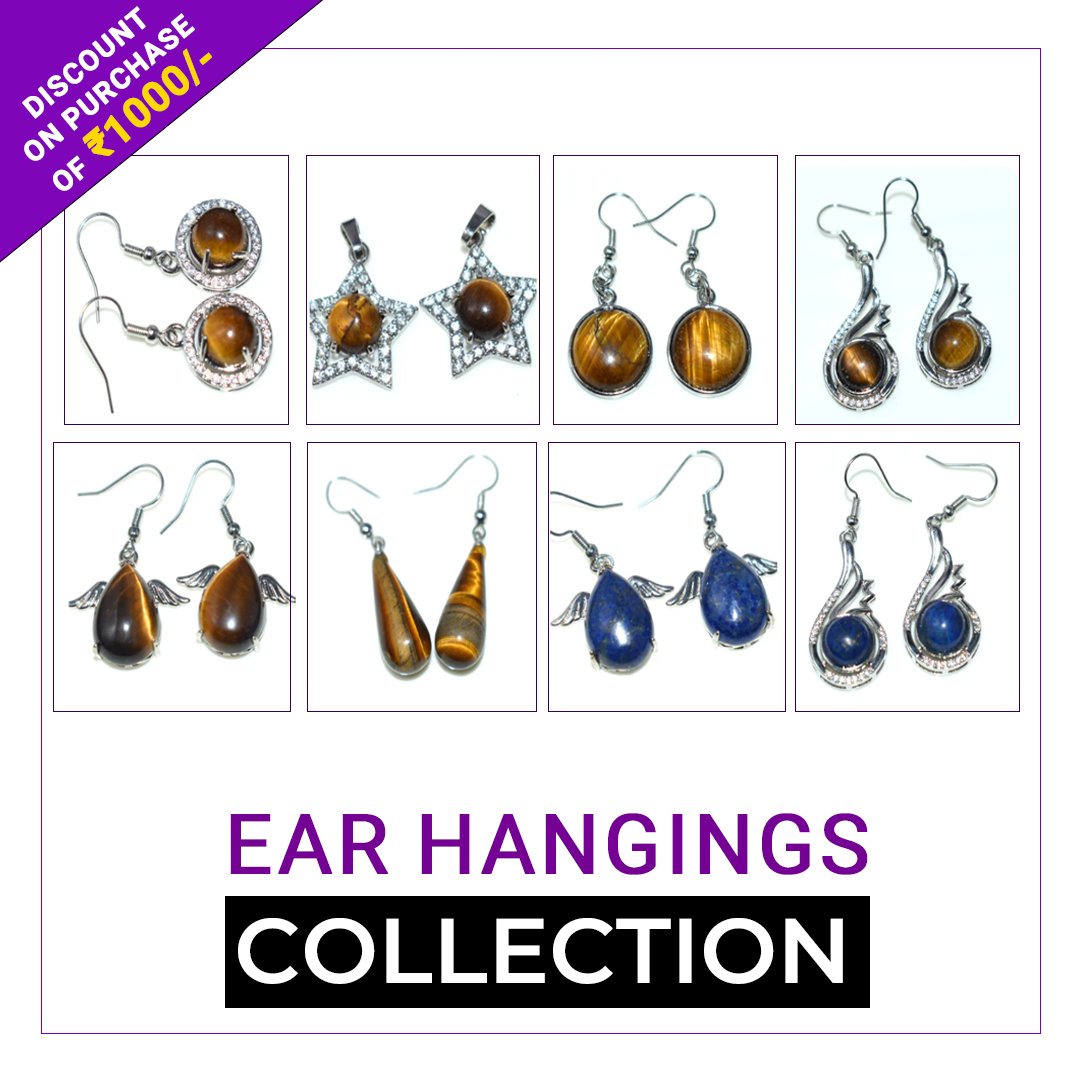 Beautiful Crystal Ear Hangings – Crystal Empire Siri