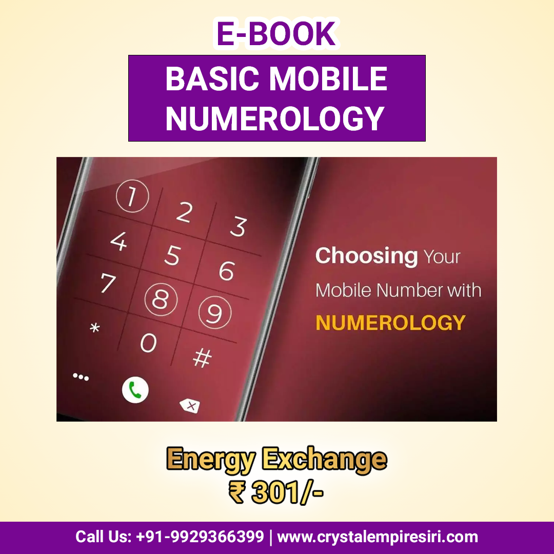 Basic Mobile Numerology - E-Book – Crystal Empire Siri
