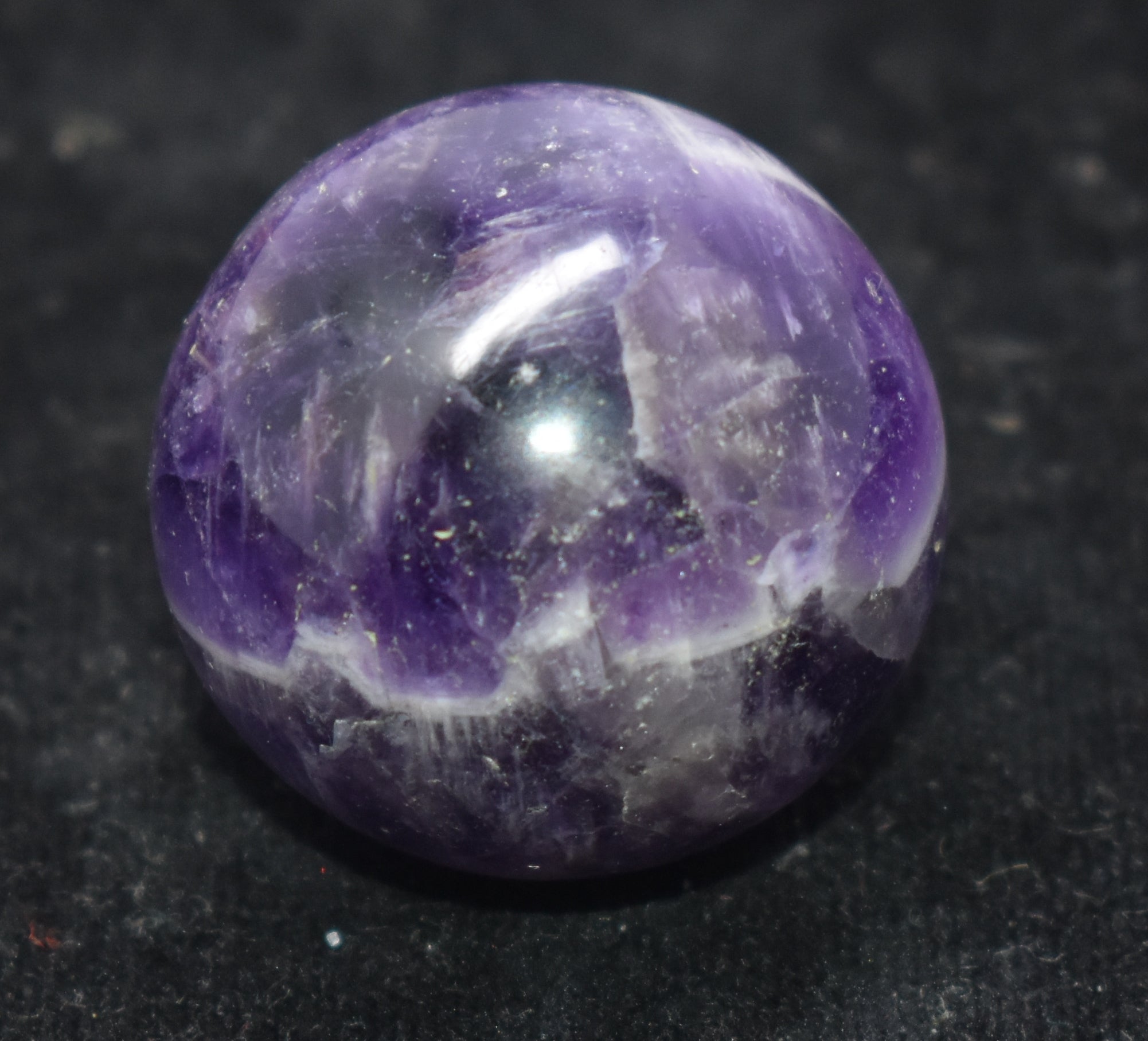 Natural Amethyst Stone Ball - {384.00 Gram} – Crystal Empire Siri