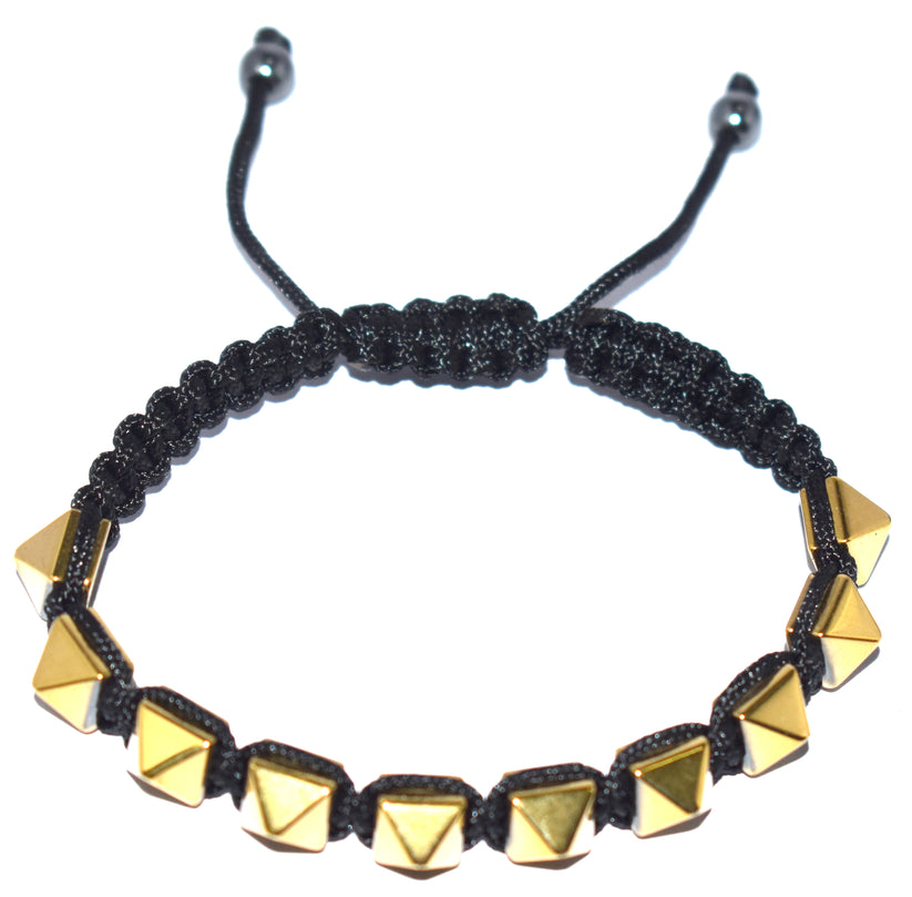 Golden Hematite Wire {Dori} Adjustable Bracelet – Crystal Empire Siri