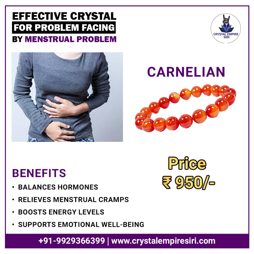 Menstrual Problem | Crystal for Remedy – Crystal Empire Siri