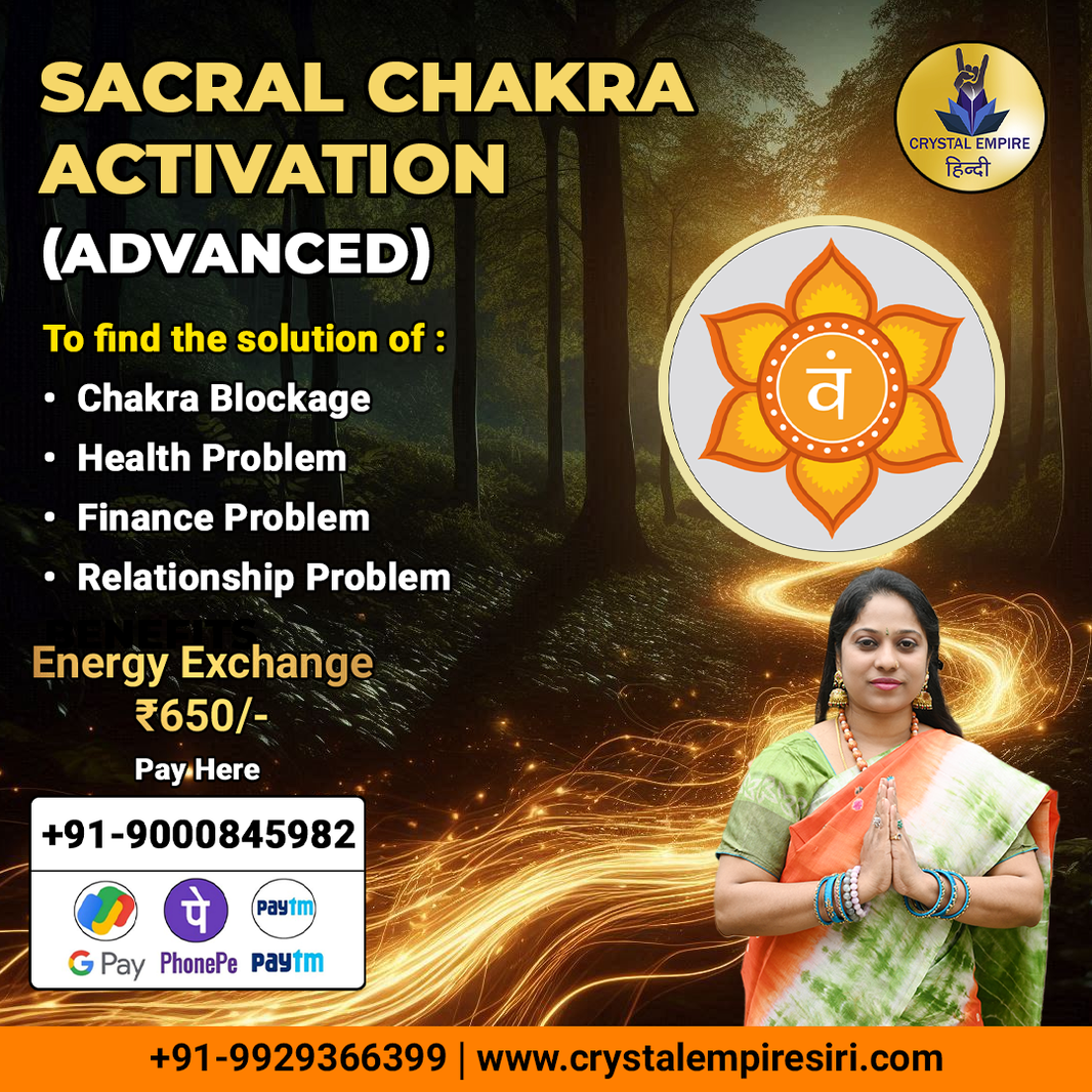Advanced Classes of 7 Chakras Activation – Crystal Empire Siri
