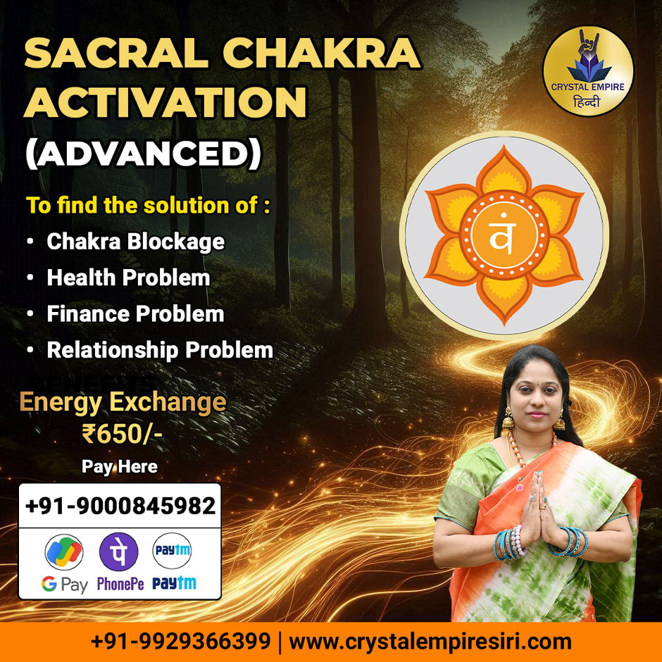 Advanced Classes of 7 Chakras Activation – Crystal Empire Siri