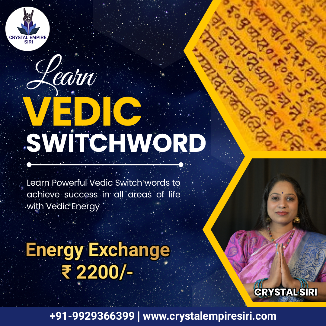 Vedic Switchword Masterclass – Crystal Empire Siri